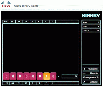 Números binarios :: Jugando con las Tics